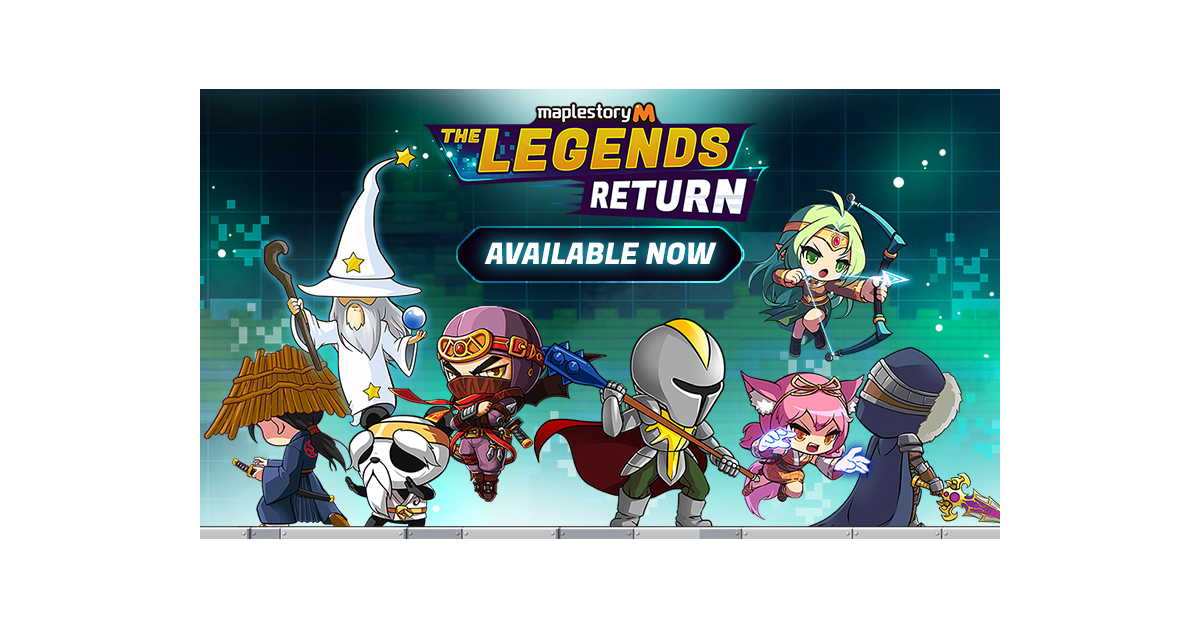 New PvP Dungeon Comes to MapleStory M in “The Legends Return” Update ...